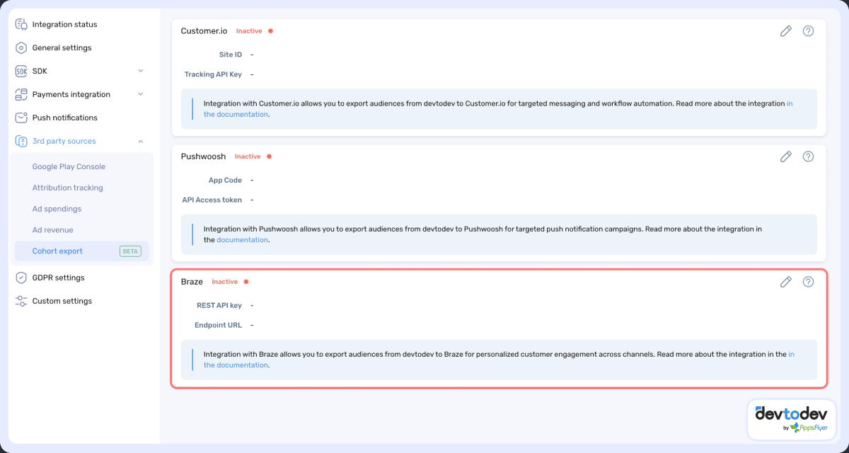 devtodev | New Integration: devtodev × Braze